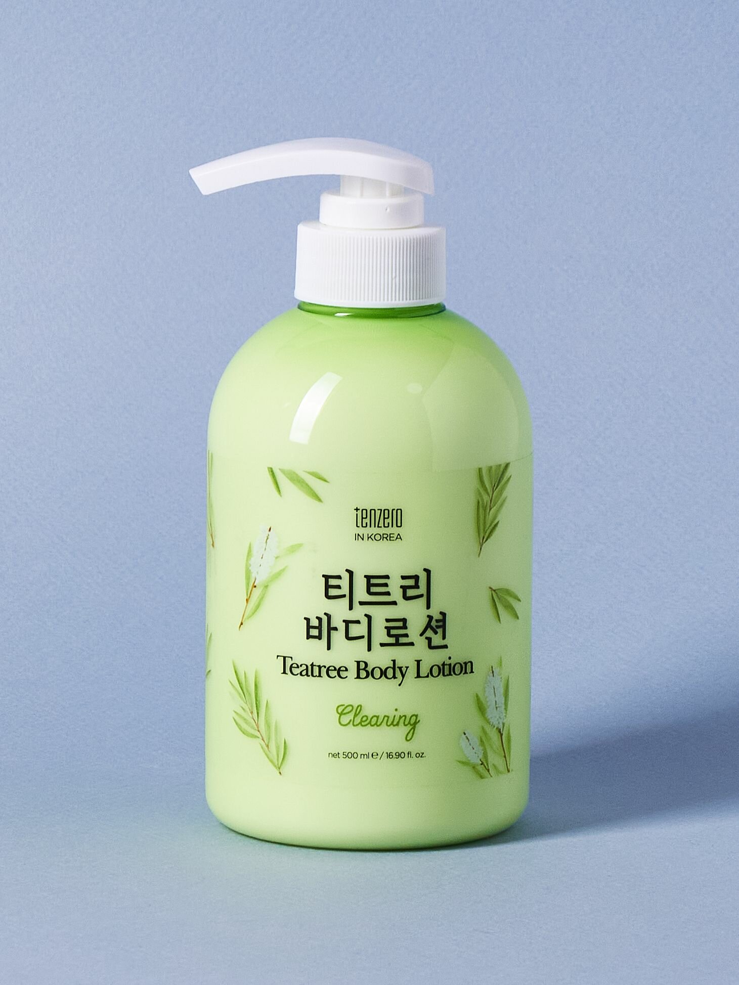 TENZERO Лосьон для тела с экстрактом чайного дерева для проблемной кожи 500мл Clearing Teatree Body Lotion