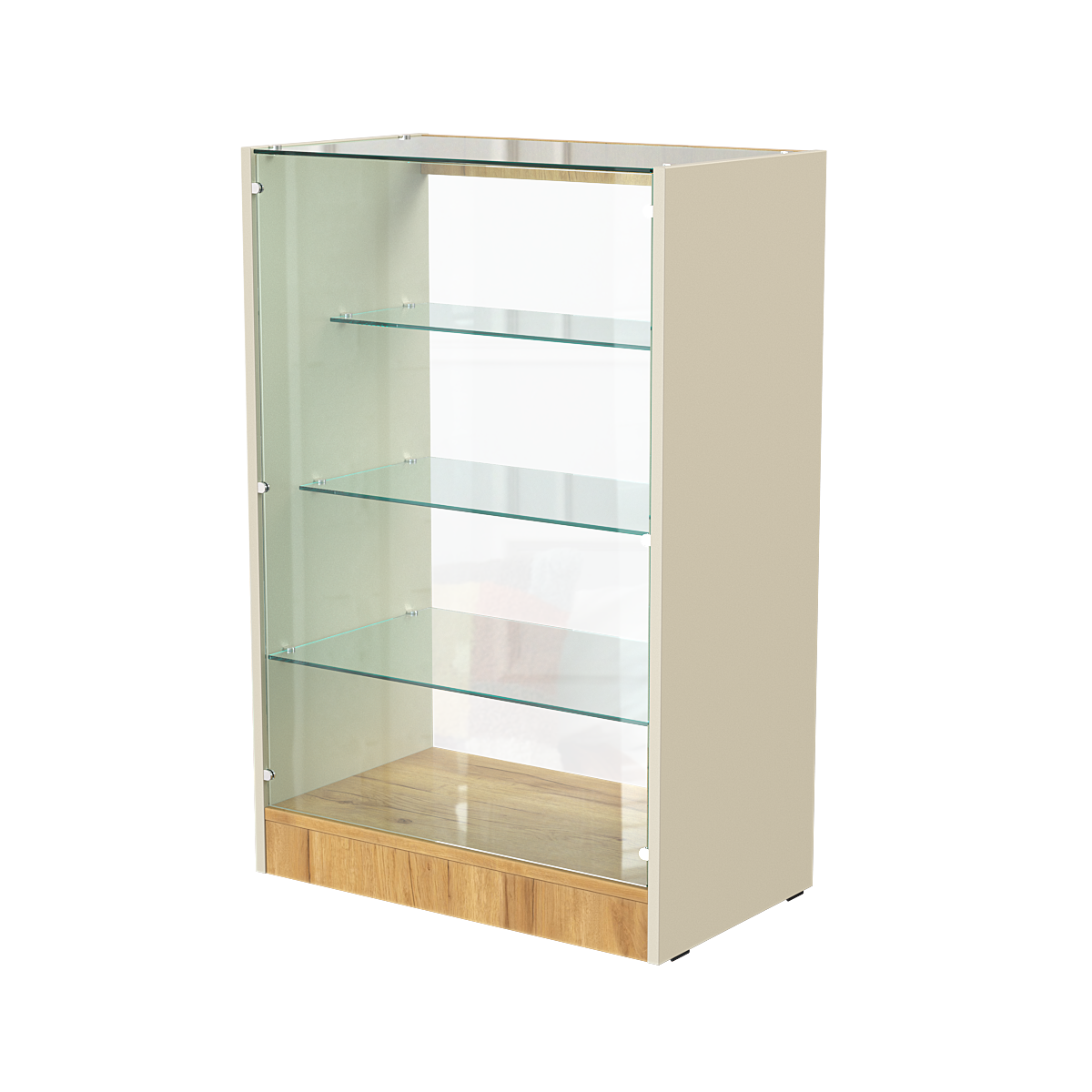 Прилавок "тандем мини" №4-600мм, Крем Вайс и Дуб Золотистый. Производитель товара - компания Westcom.