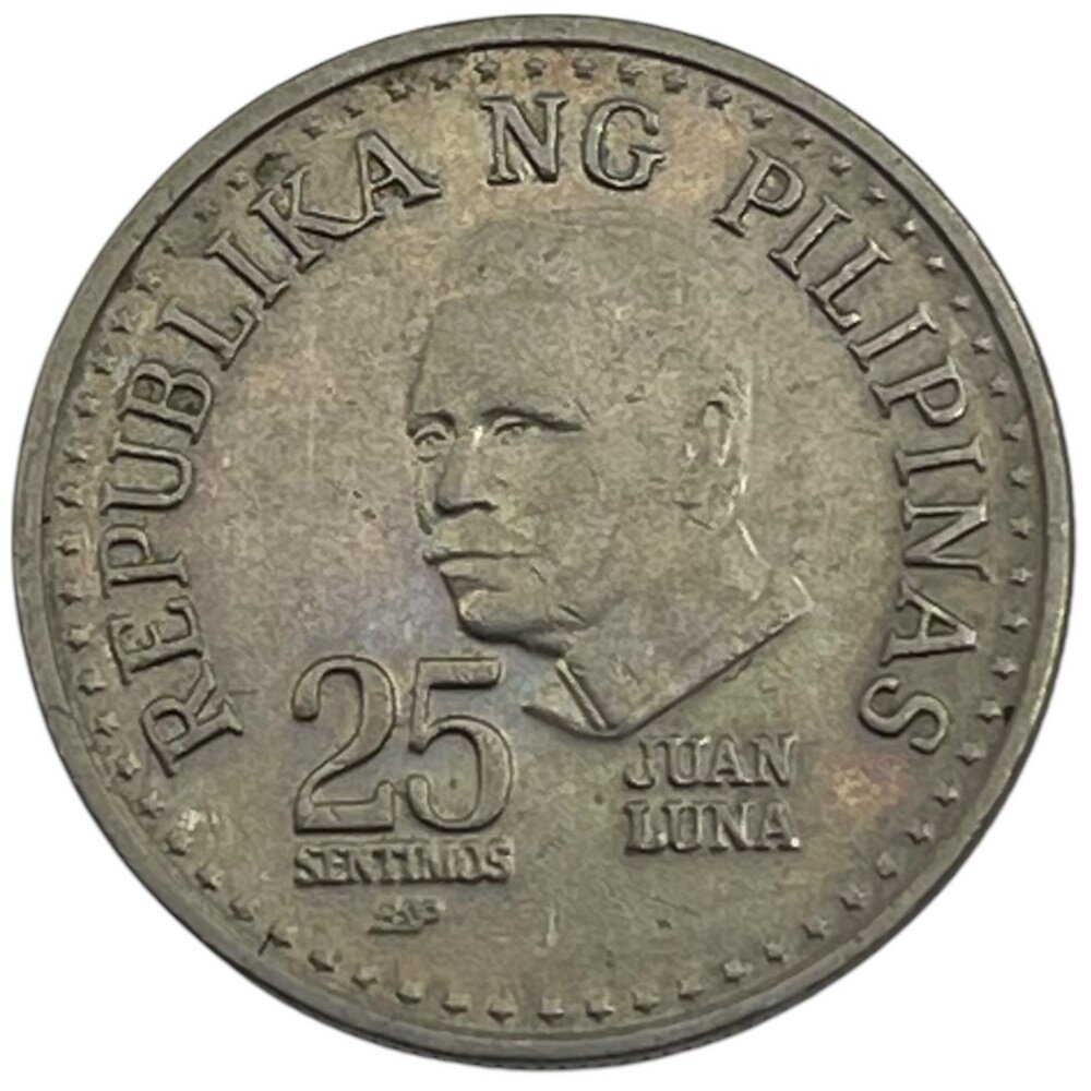 Филиппины 25 сентимо 1982 г.