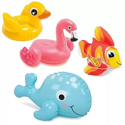 59590 NP Intex Надувные игрушки маленькие, 24 см. 4 шт.