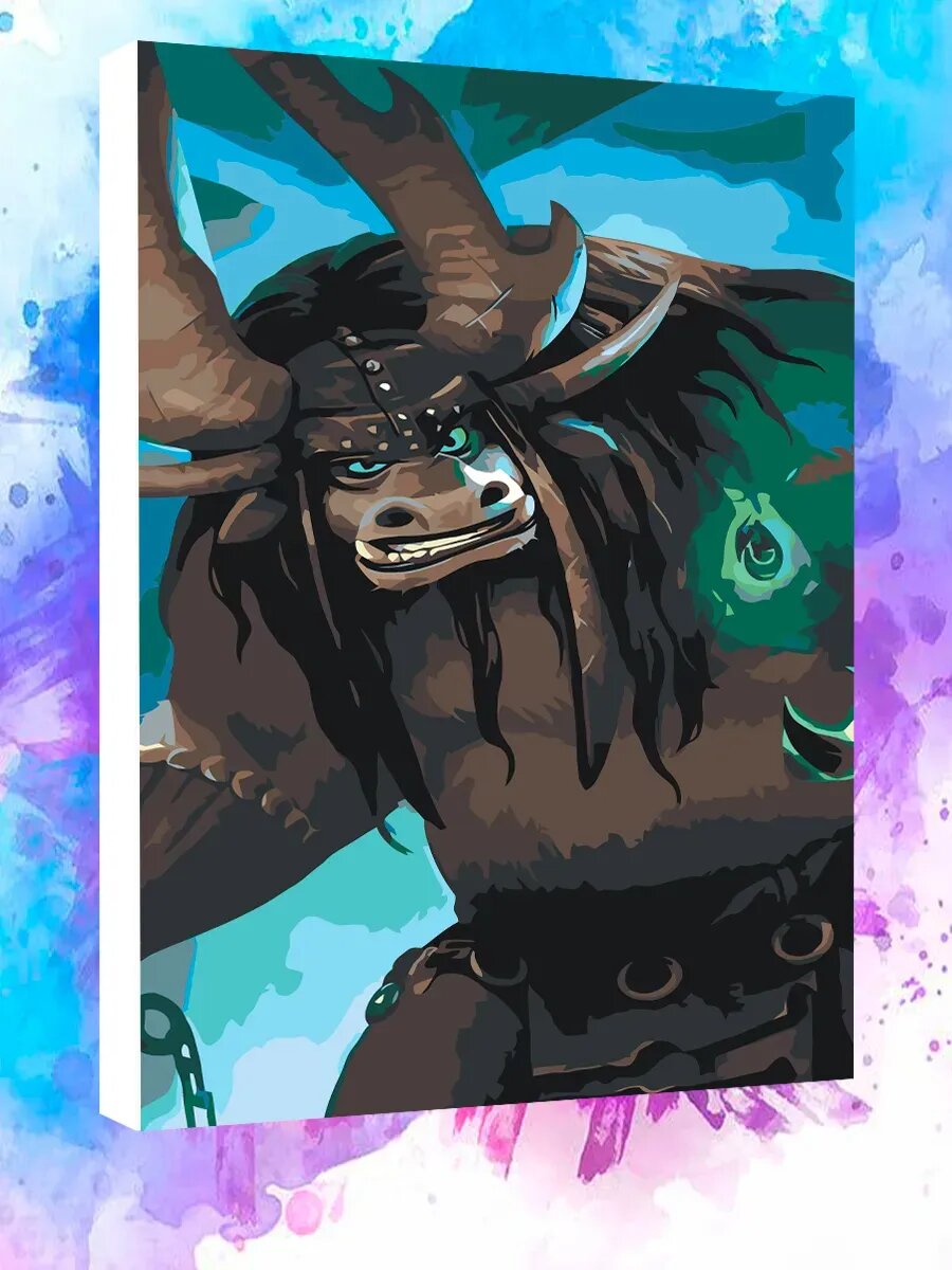 Картина по номерам Кунг-фу_Панда_Бык Disney