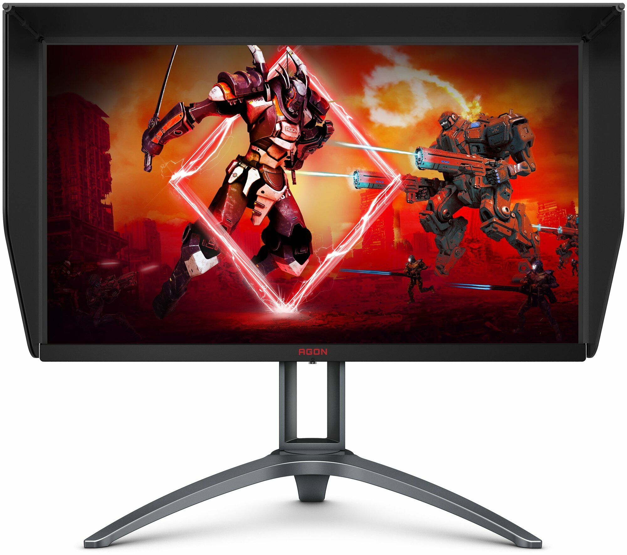 LCD AOC 27" Agon Ag273qxp Black с поворотом экрана ips 2560x1440 170Hz 1ms 178/178 350cd 80M:1 2xHD .