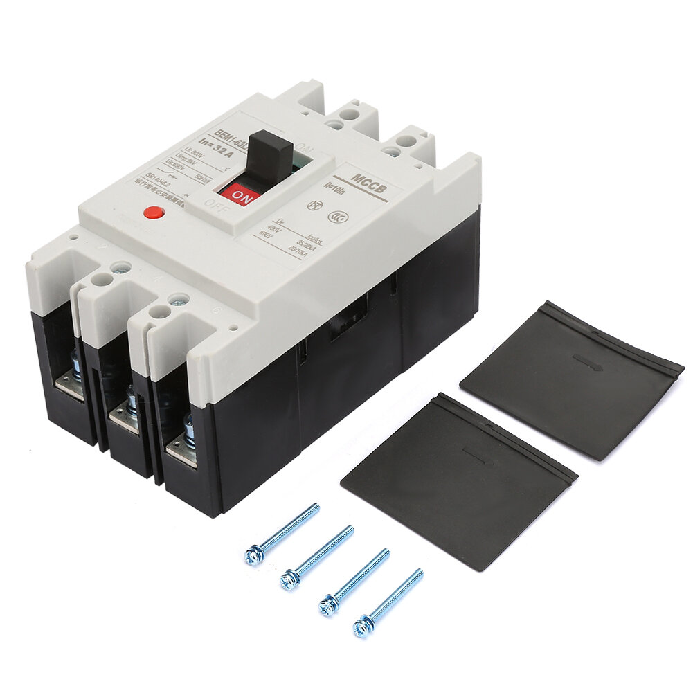 Воздушный выключатель 3P 800V 32A с медными контактами