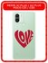 Чехол на Xiaomi Redmi A1+/Redmi A2+/Poco C51/C50 / Редми A1+ с принтом "Love hea...