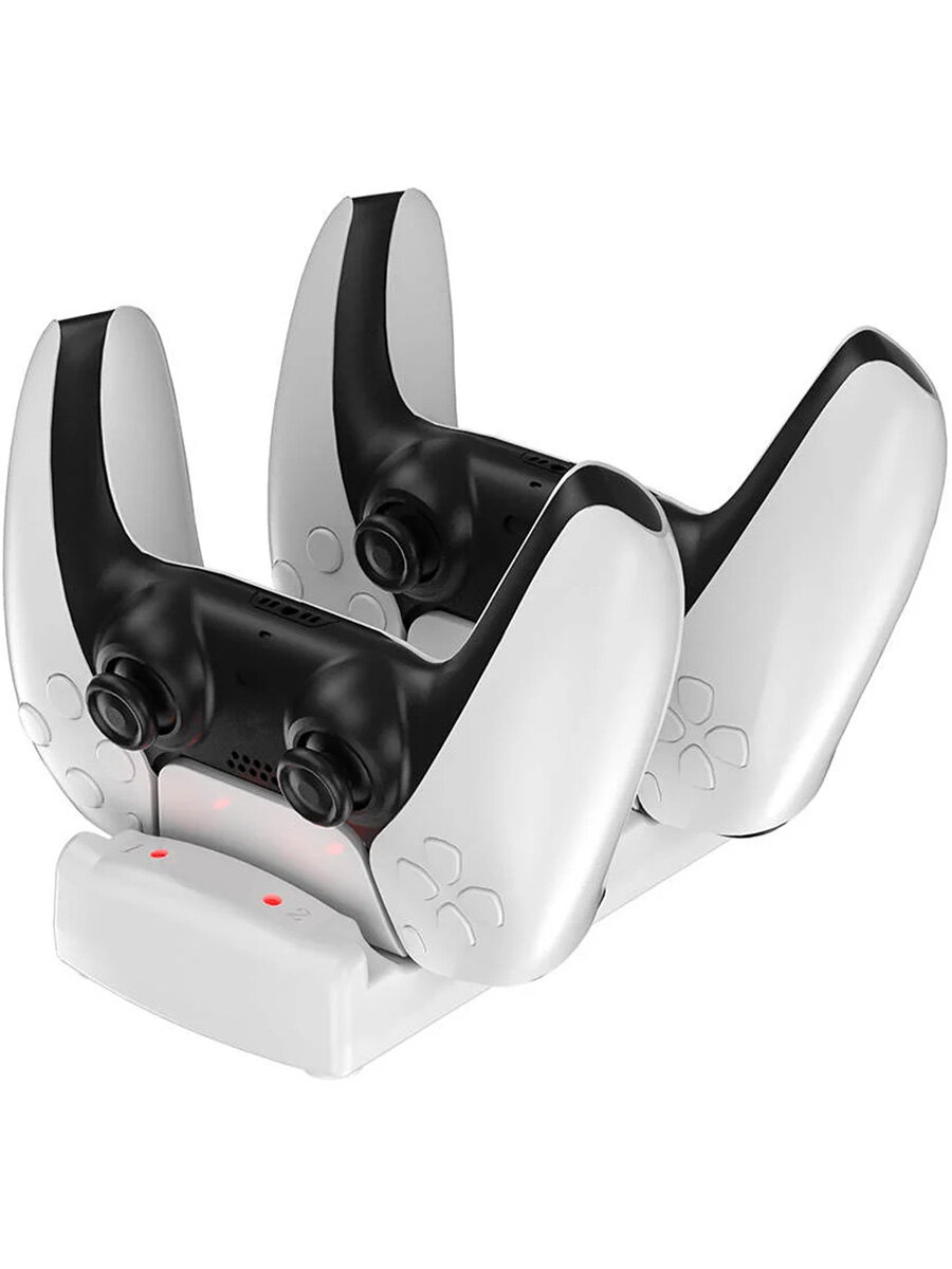 Зарядная станция для 2х геймпадов DualSense (PS5) (Aolion AL-P5026)