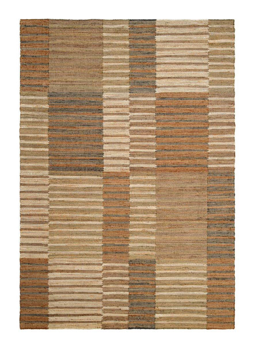 Ковер из джута Rishikesh 200x300 см Ethnic большой в комнату гостиную Tkano TK25-DR0027