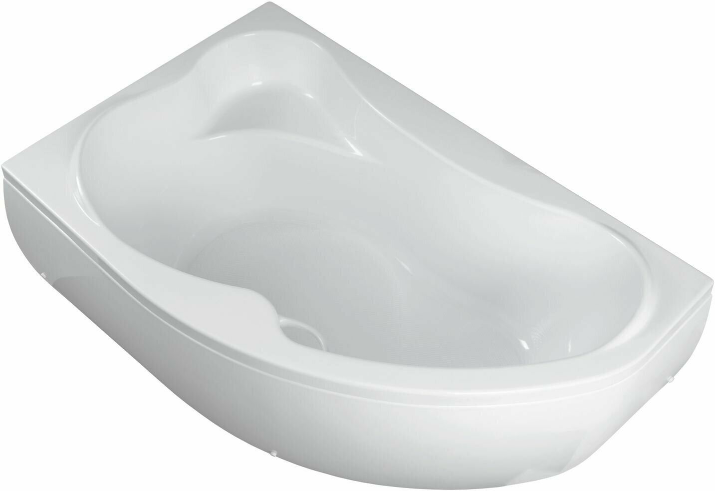 Акриловая ванна Aquanet Capri 160x100 L (с каркасом)