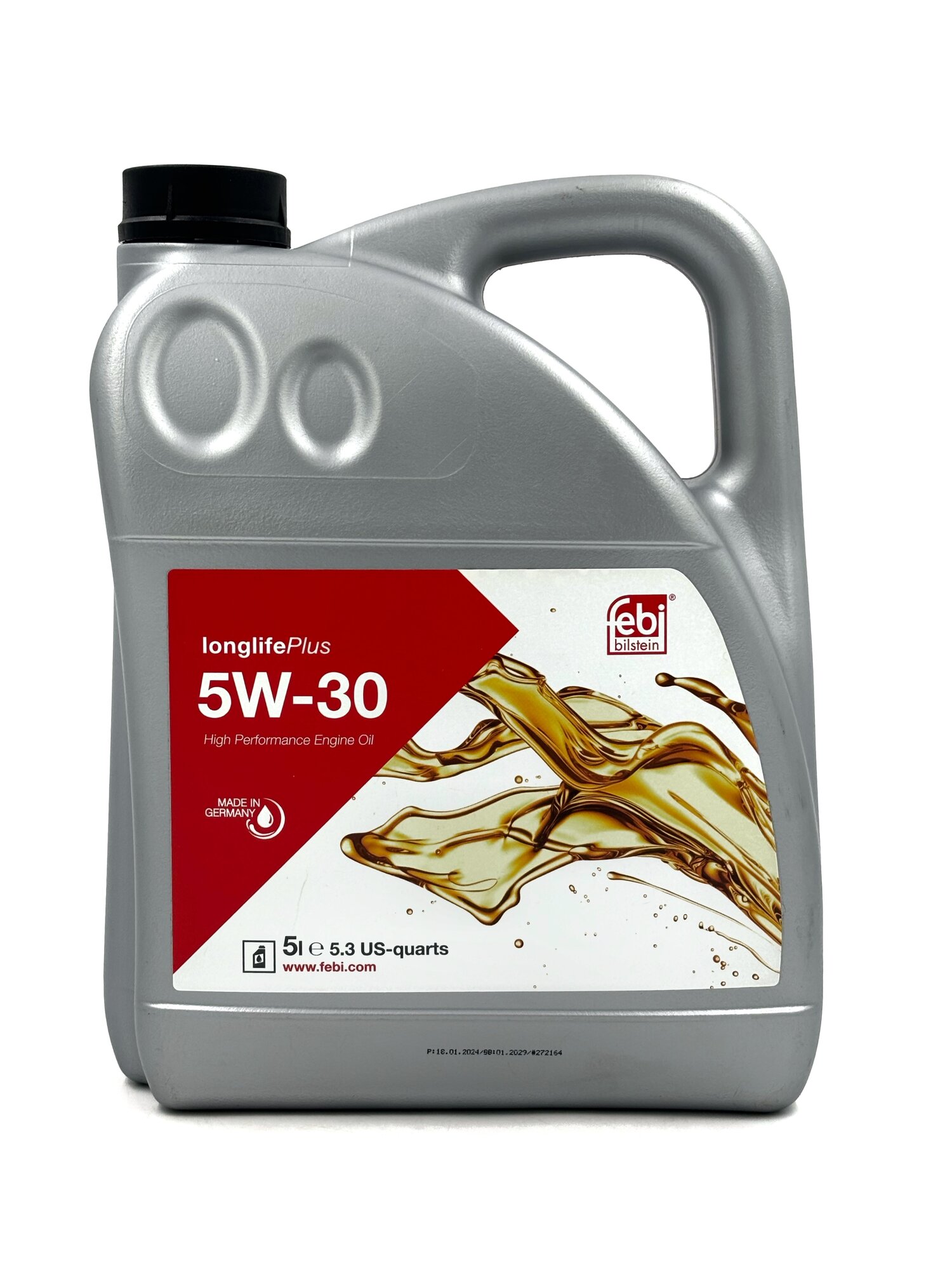 Масло моторное Febi Bilstein 5W-30 Longlife Plus, 5 литров .