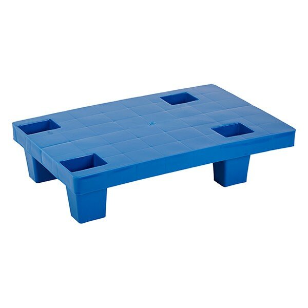 Паллет, полиэтилен, 60✕40✕14 см, синий (Tara, страна Россия)