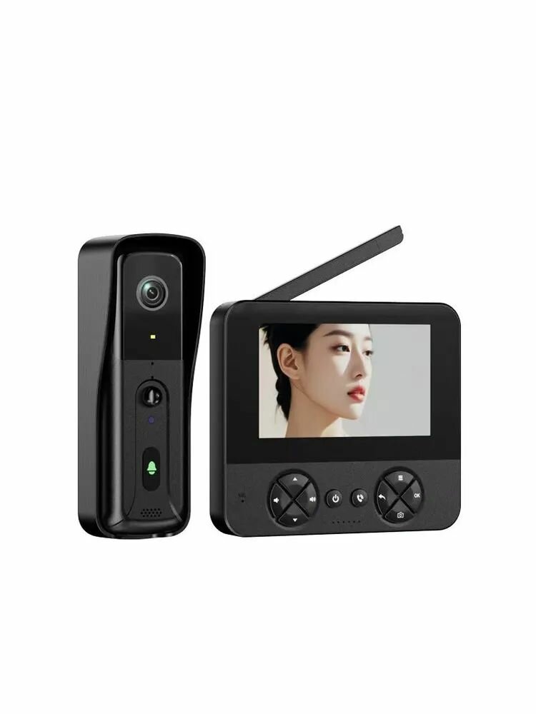 Видеоглазок Для Входной Двери С Фото Записью И Звонком / Комплектующие для монтажа домофона