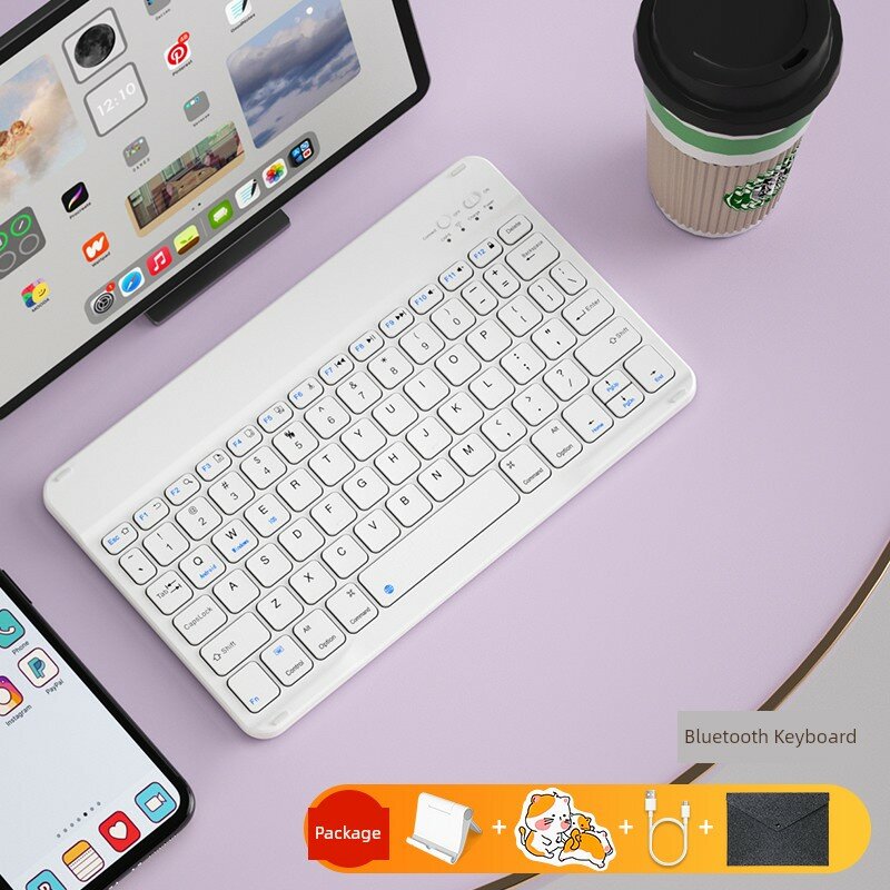 Комплект клавиатуры и мыши BOW Bluetooth подходит для планшета Huawei matepadpro11, мобильного телефона Xiaomi, Apple