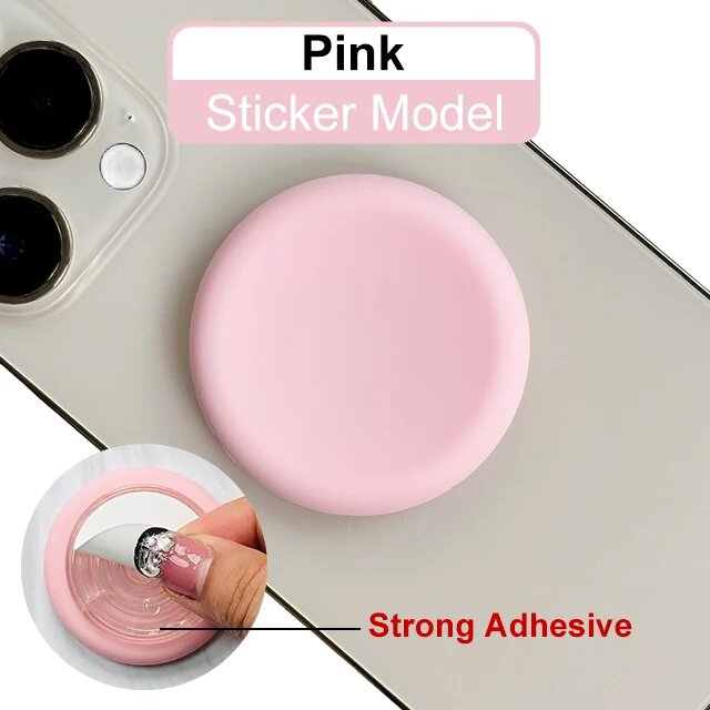 Силиконовый держатель для телефона Pink