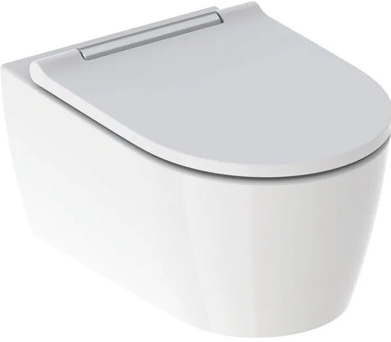 Унитаз Geberit 500.202.01.1 подвесной безободковый с сиденьем микролифт