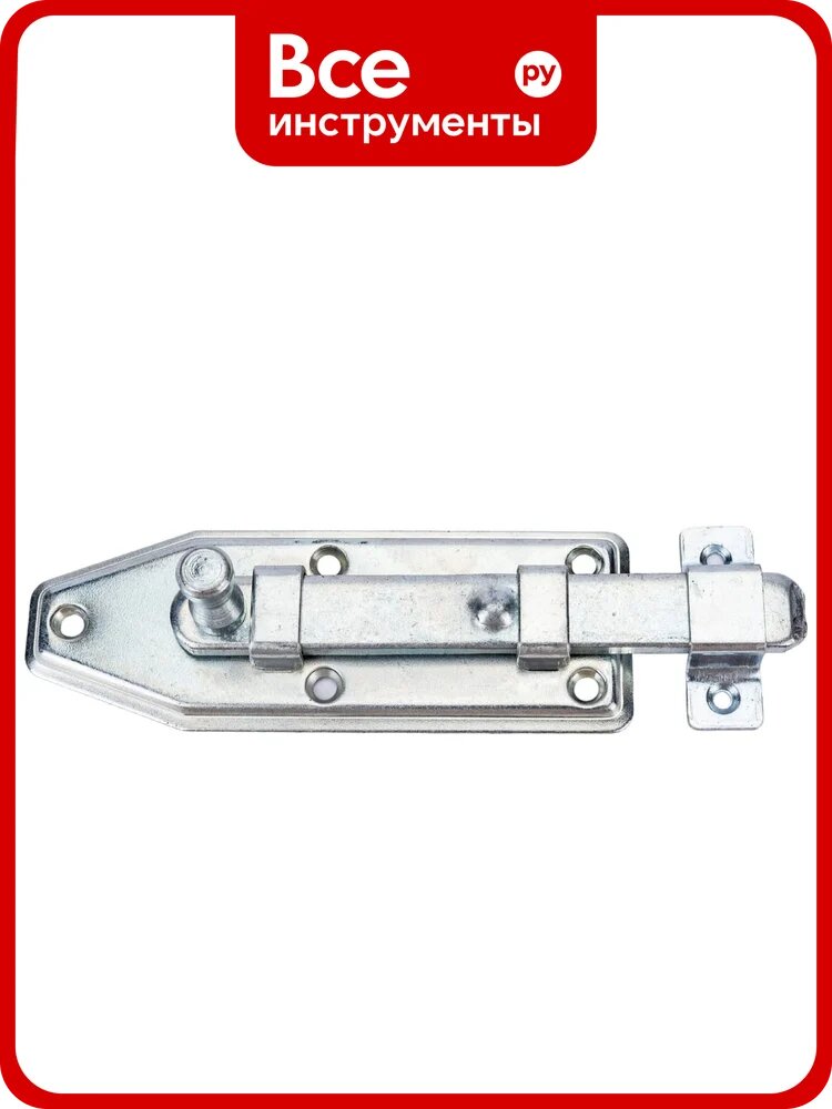 Прямая защелка VORMANN 100х35х1,2 мм, оцинкованная 00102 100 Z