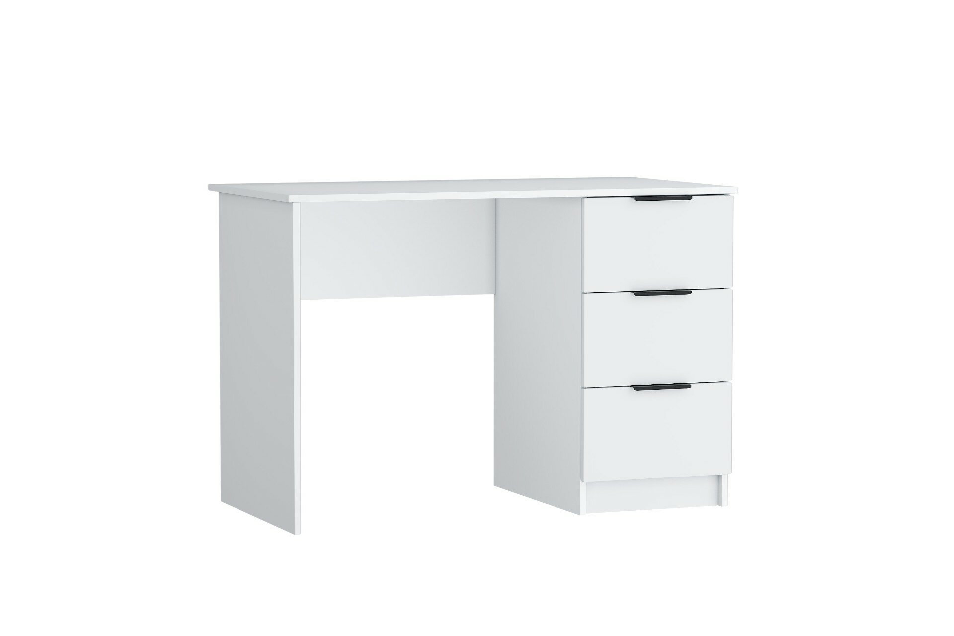 Стол письменный, с ящиками Лигия, Легкомаркет, 1300х600х752, белый