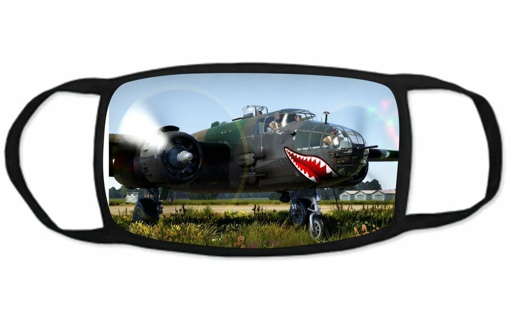 Маска на лицо War Thunder, Вар Тандер №4