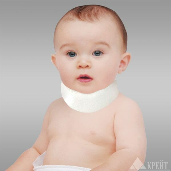 Бандаж для шейного отдела (д/новорожд) №1 F-300 (h 3.5/4 см) крейт