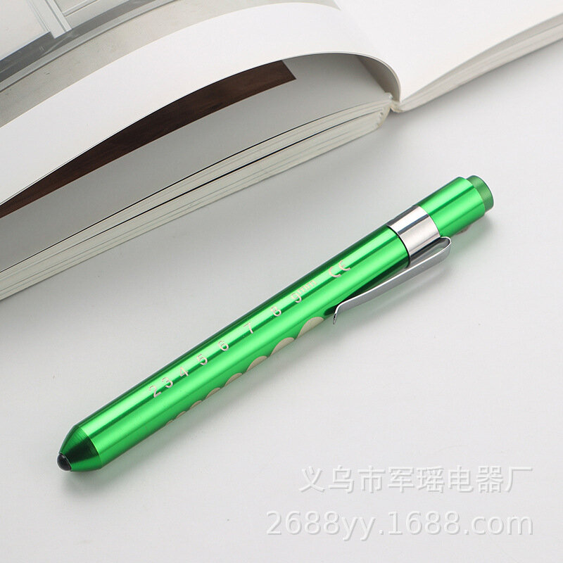 Фонарик-ручка для осмотра ушей и глаз, белый/желтый свет, LED-фонарик для осмотра ротовой полости и зрачков YL ручка