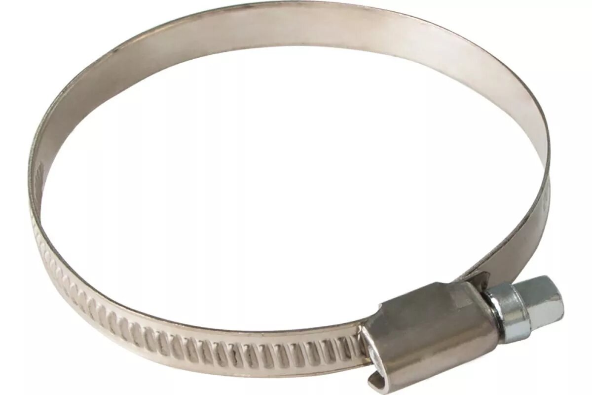 Хомут 60-80мм (KRAFT) нержавеющая сталь (KRAFT), 10 шт