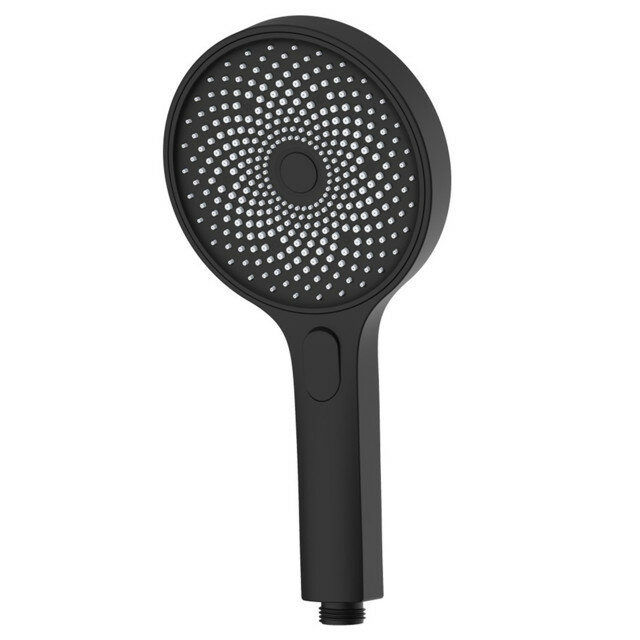 IDDIS SpaHome душевая насадка 130 мм, 3 режима, черная, совместима со стандартной трубой