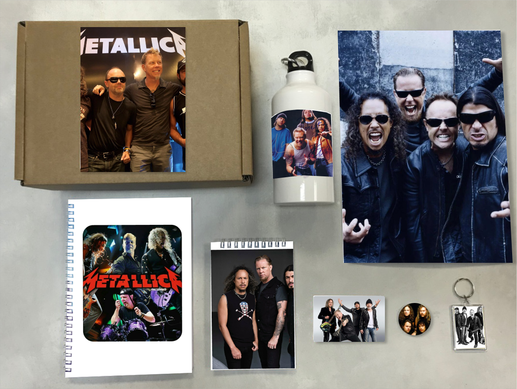 Бокс Metallica, Металлика №4, товары с вашими картинками
