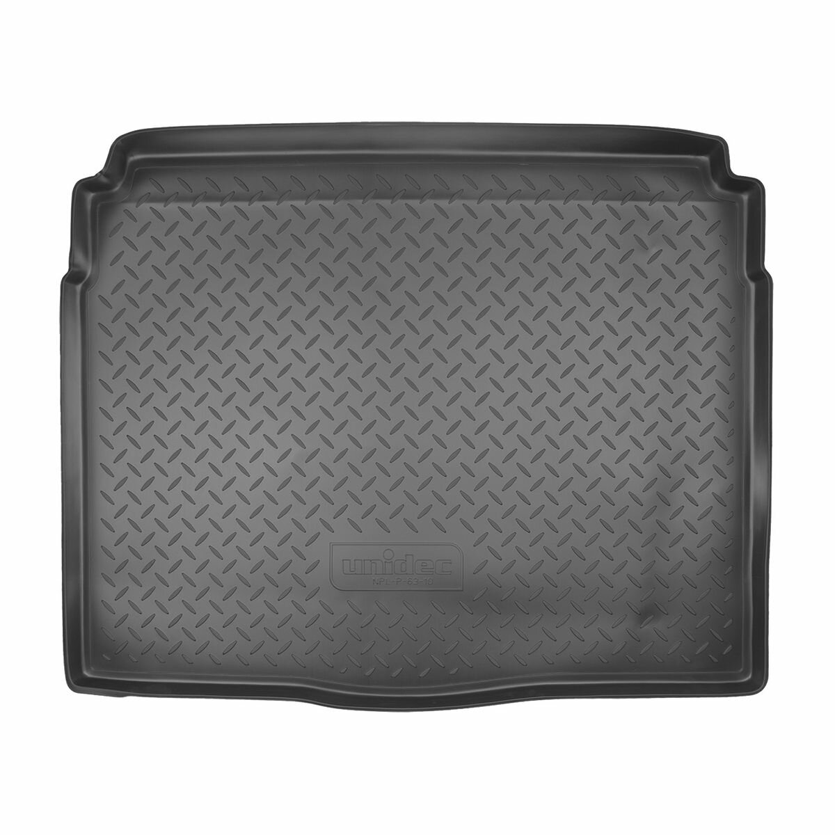 Коврик в багажник Norplast/Unidec для Opel Astra в кузове J HB (2010-) Черный, полиуретан, арт. NPL-P-63-10