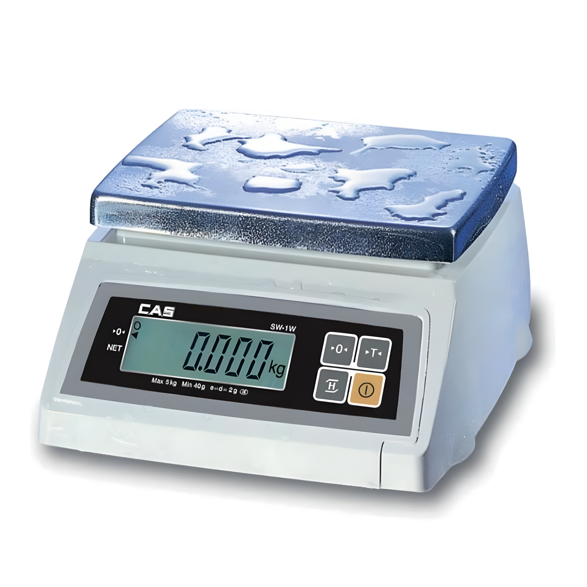 Весы электронные порционные CAS SW-20W, весы кухонные настольные влагозащищенные, до 20 кг