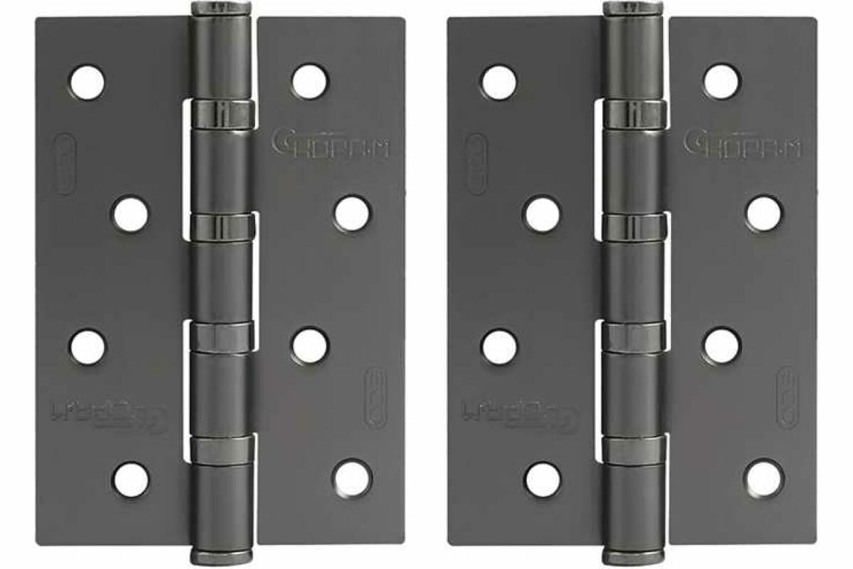 Нора-м ЕСО Петля ун. 4"-4ВВ FНР-ECO графит 100х70х2,5 16238