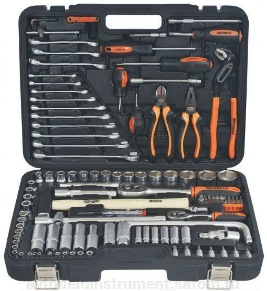 Автодело 39909 Набор инструмента 119пр. 1/2DR 1/4DR АвтоDело 39909