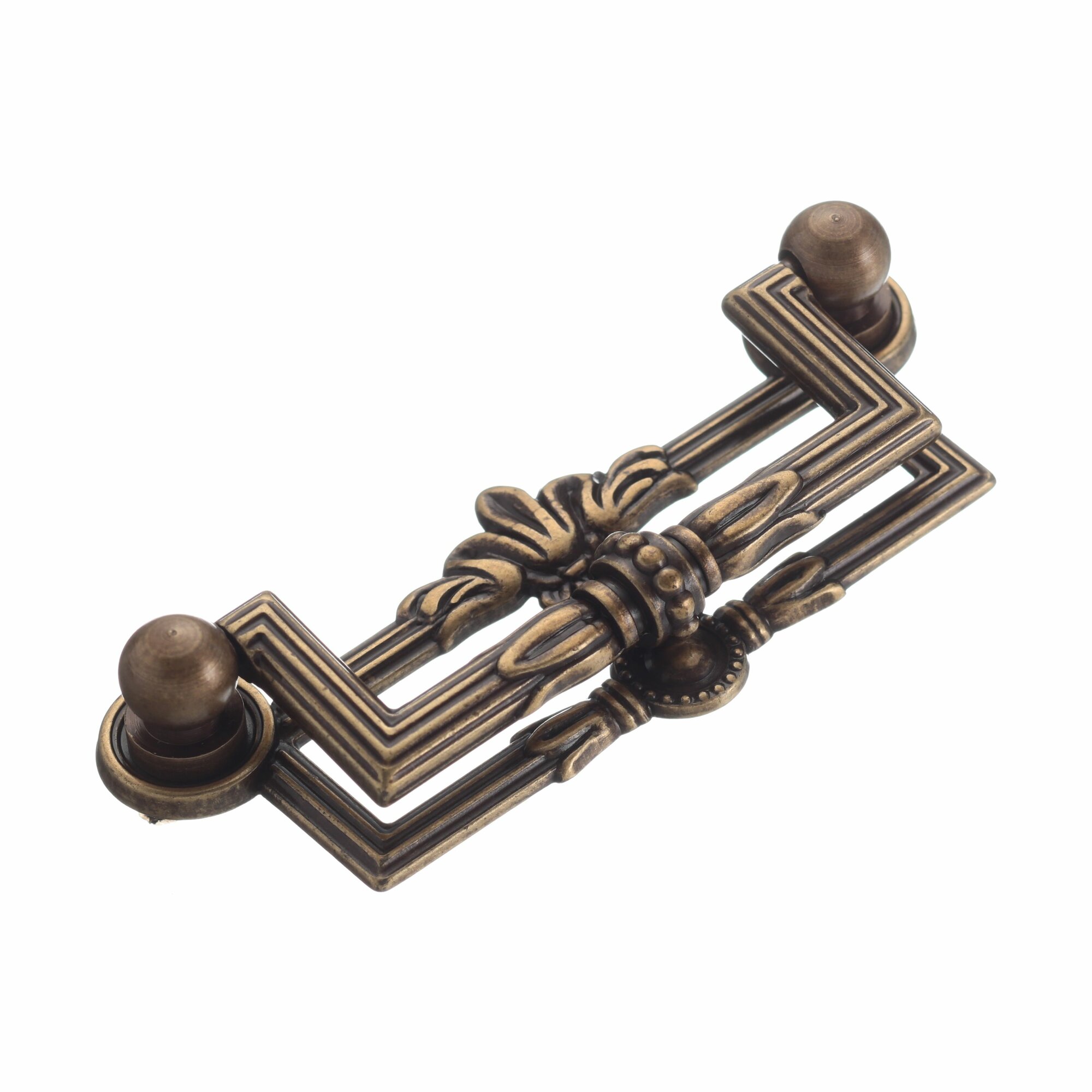 Ручка мебельная накладная GIUSTI LINEA CLASSIC EXP5026/OC. D1 античная латунь