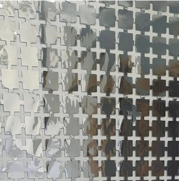 Дождик для фотозоны фольгированный 100х200 cм серебро