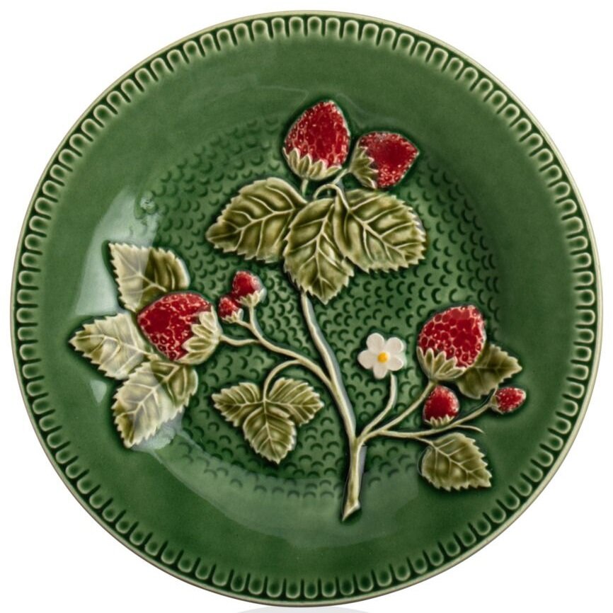 Тарелка десертная Bordallo Pinheiro Strawberries Fruit Plate 65009445