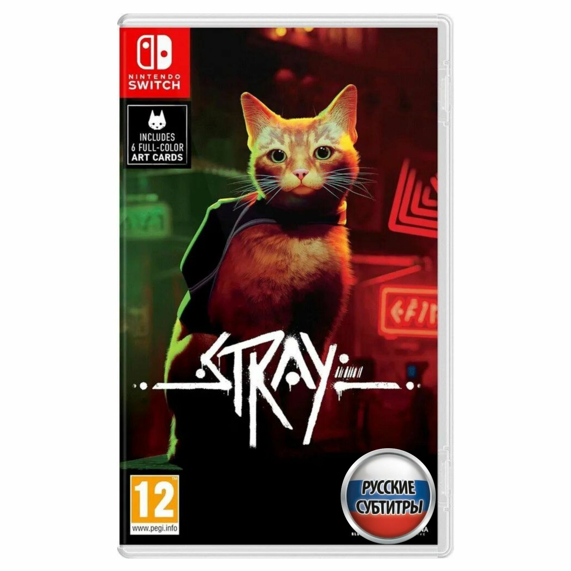 Игра Stray (Nintendo Switch, Русские субтитры)