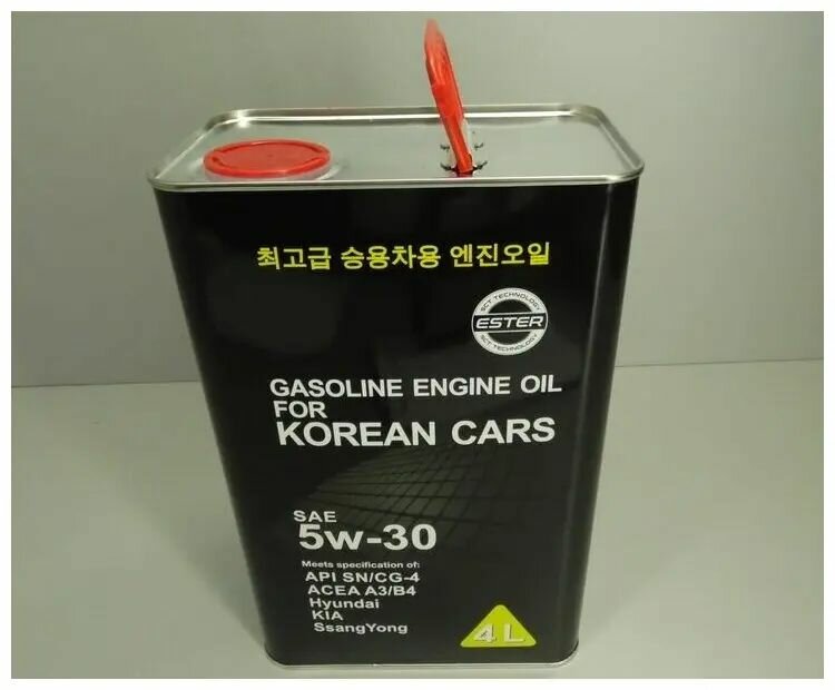 Масло моторное Fanfaro Kia Hyundai 5W30 API SN, ACEA A5, meets (синт) 4л ж/б FF6714-4ME 0510000441