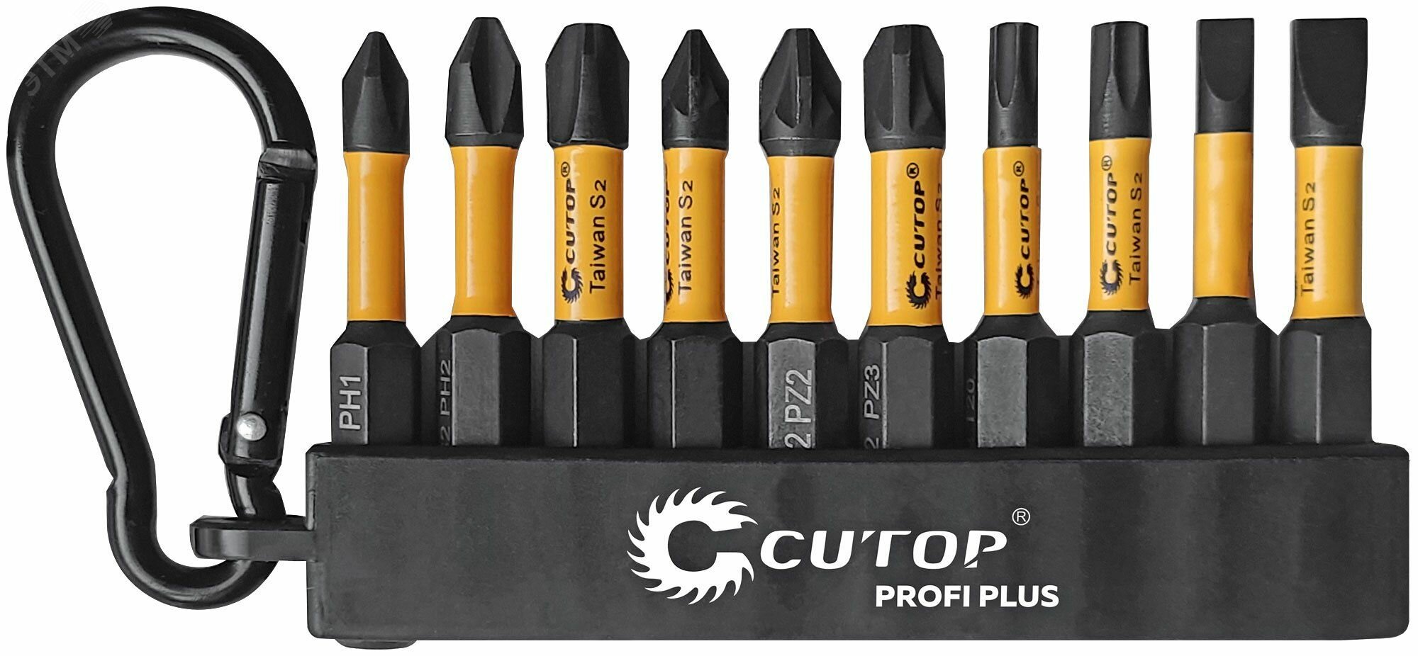 Набор торсионных бит 50мм "Подвесной", Cutop profi plus, 10 предметов 83-870