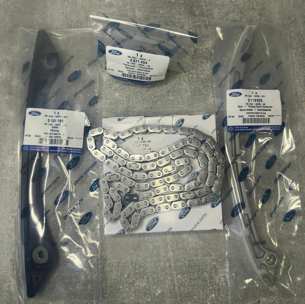 Оригинальный комплект ГРМ FORD ECOBOOST 2.0