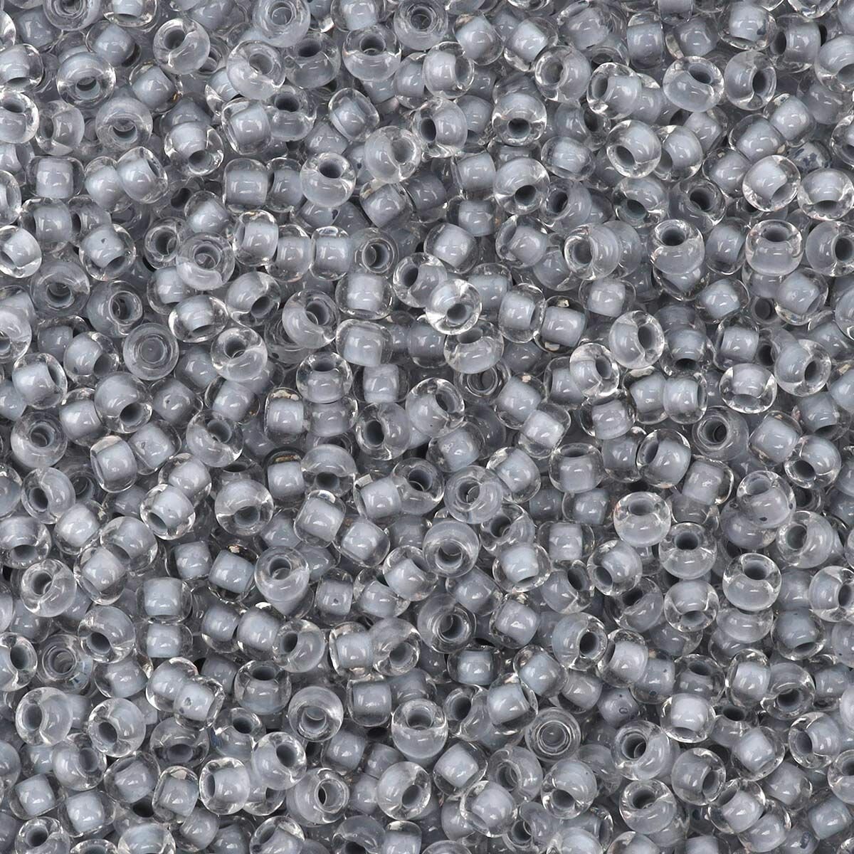 (38342) 331-19001-10/0 Бисер прозрачный с цв. центром 10/0, круг. отв, 20гр Preciosa