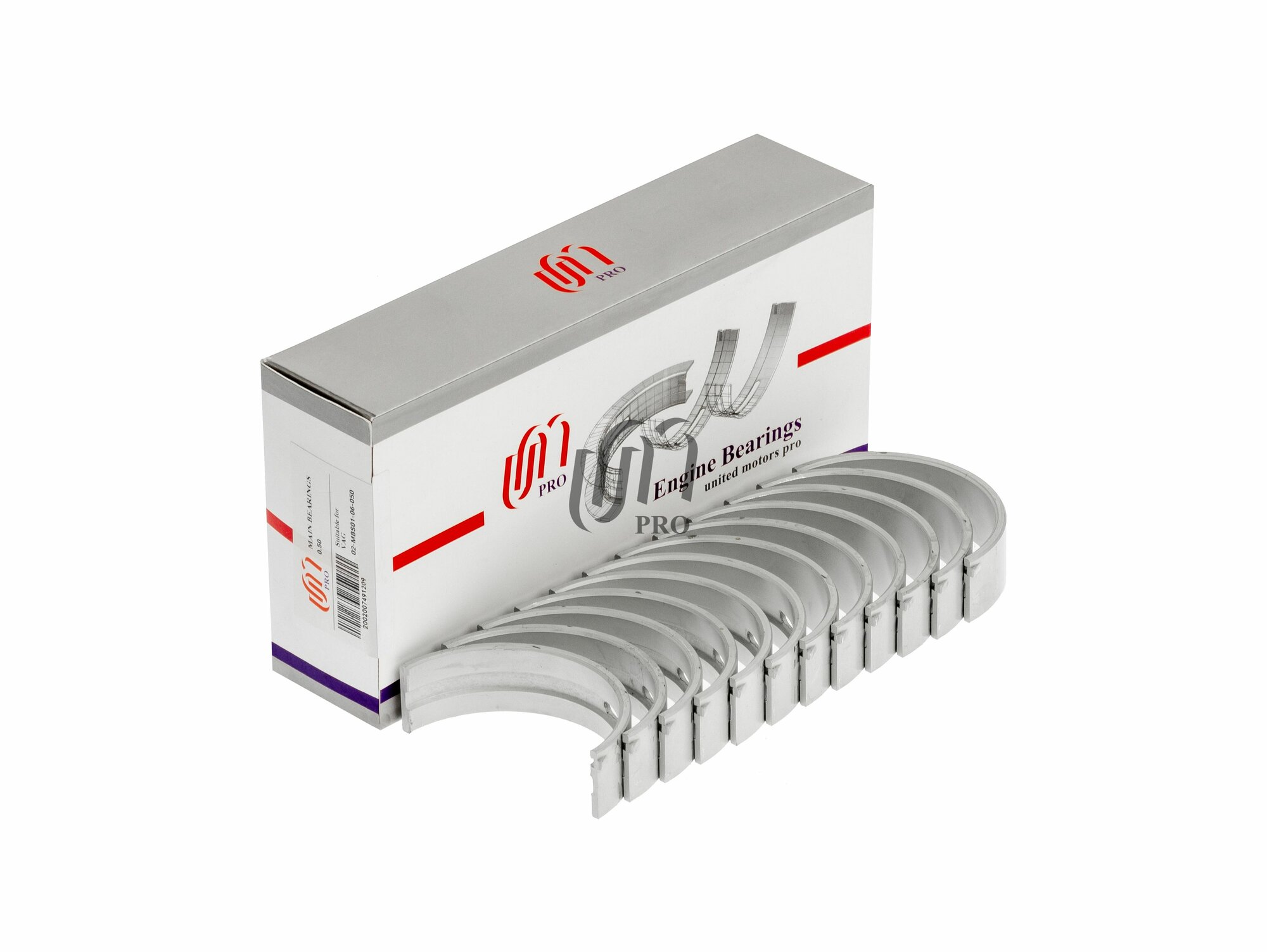 Вкладыши коренные 0.50 Audi/VW 5цил AAB, AEU, APL UMpro