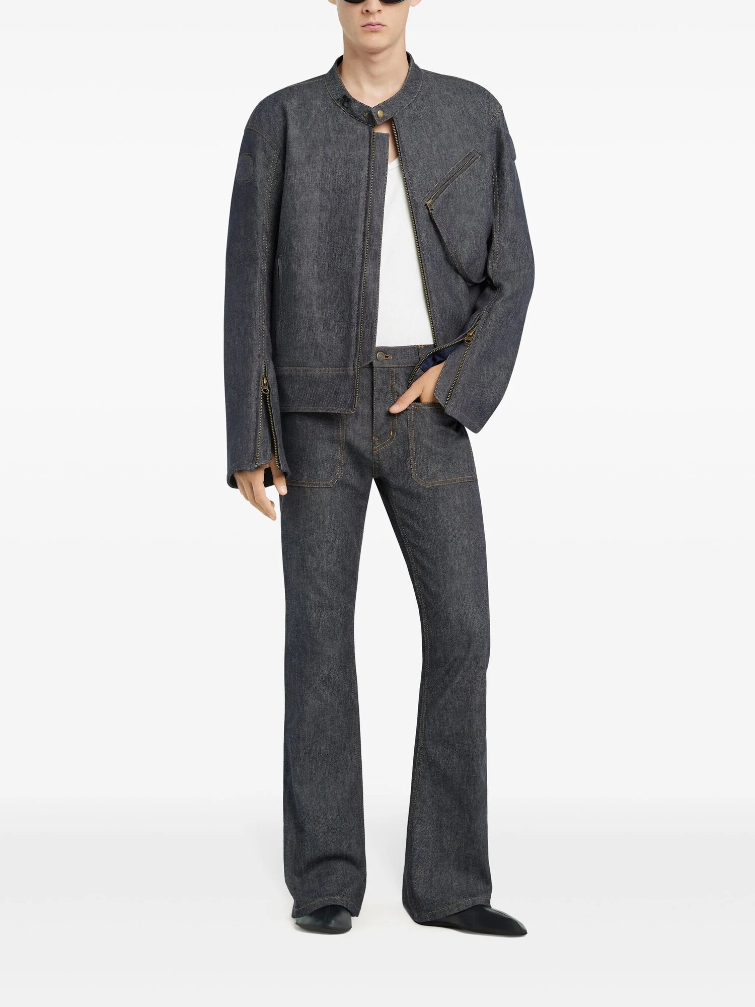 Куртка courreges, размер 50, grey — фото 1