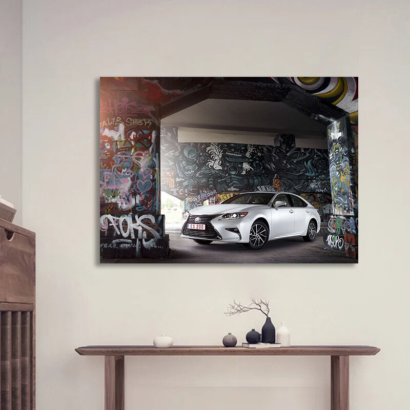 Картина авто / лексус, картины на стену для интерьера / мужчине, 20х30 см.