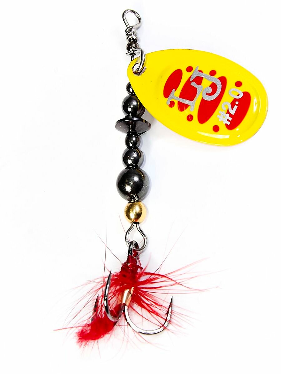 Блесна вращающаяся Lucky John BONNIE BLADE 2 04.3г 010 в блистере