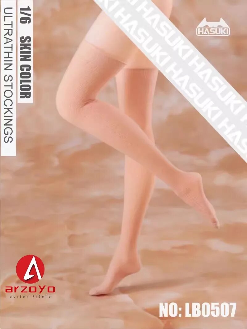 Ar.zoyo HASUKI Чулки для кукол 1/6, цвет LB0507