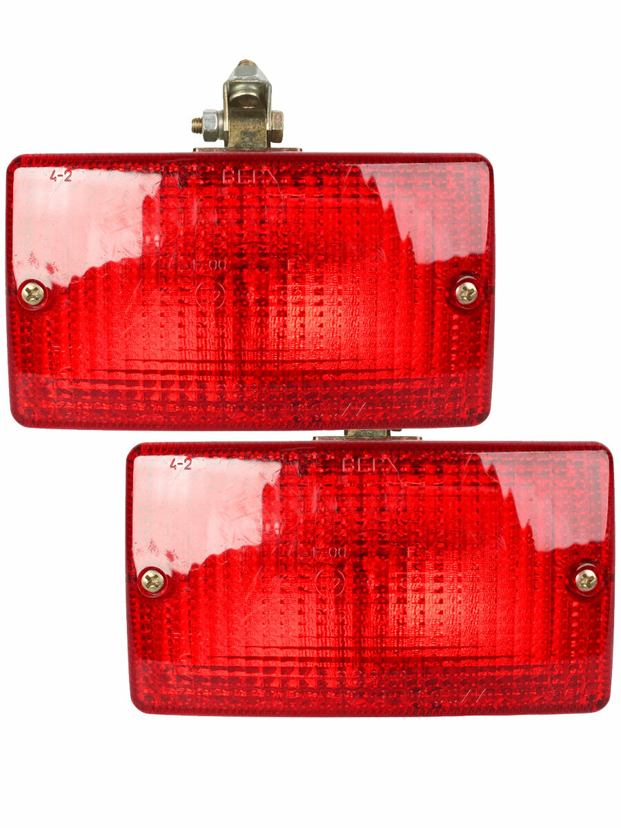 2 шт Задний Противотуманный фонарь на прицеп / Красный