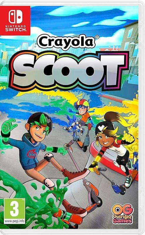 Игра Crayola Scoot (английская версия) для Nintendo Switch