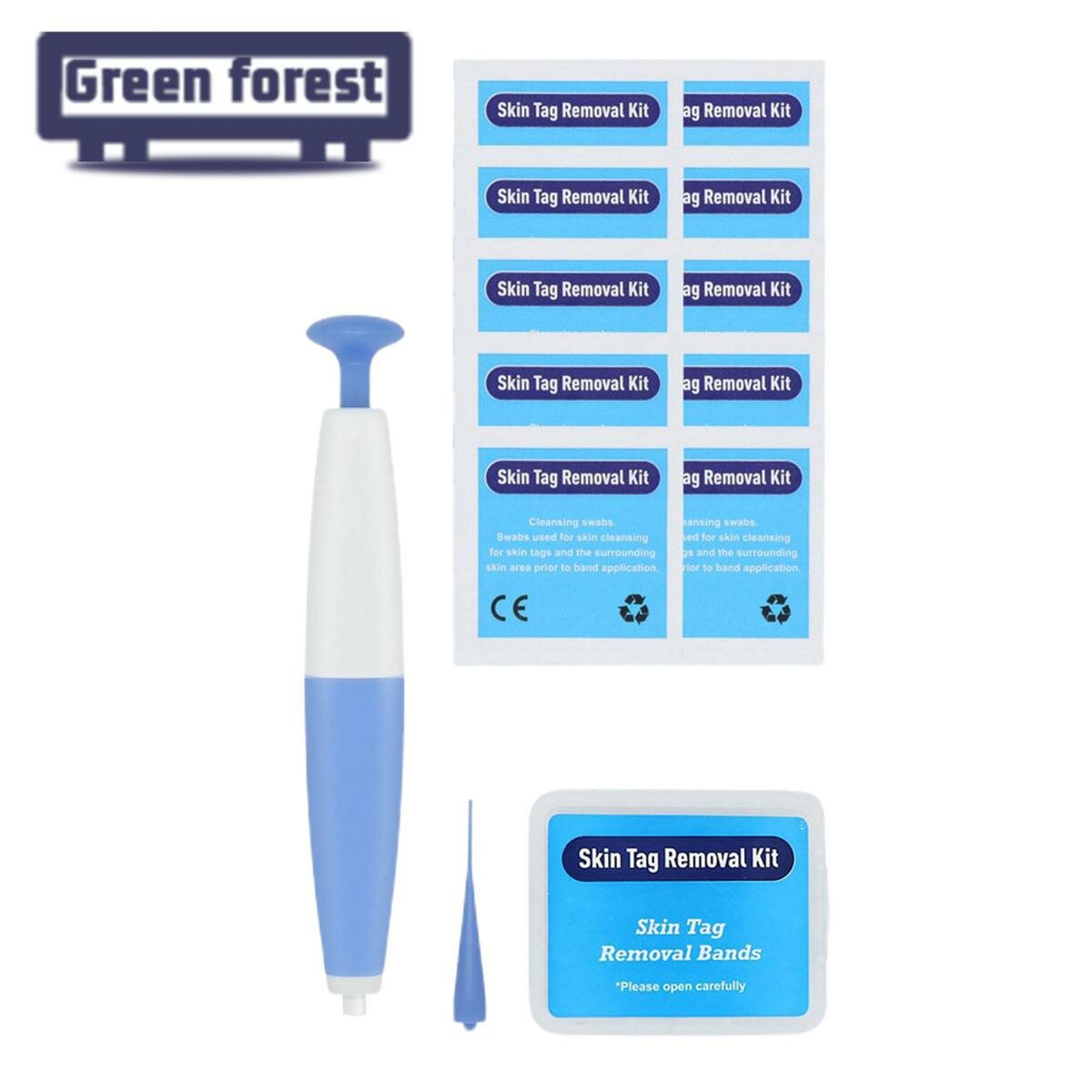 Green Forest Mole Spot Removal Kit Простое в эксплуатации устройство для удаления кожных наростов