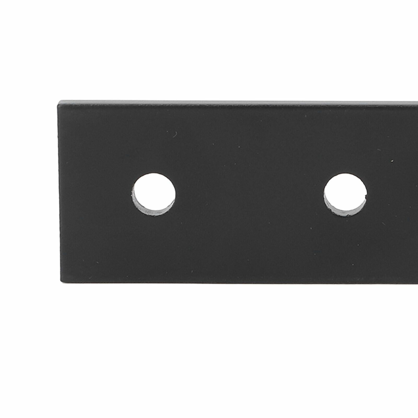 2 шт, соединительные пластины с 4 отверстиями, плоские прямые кронштейны из алюминиевого сплава, аксессуары для металлических креплений 3030