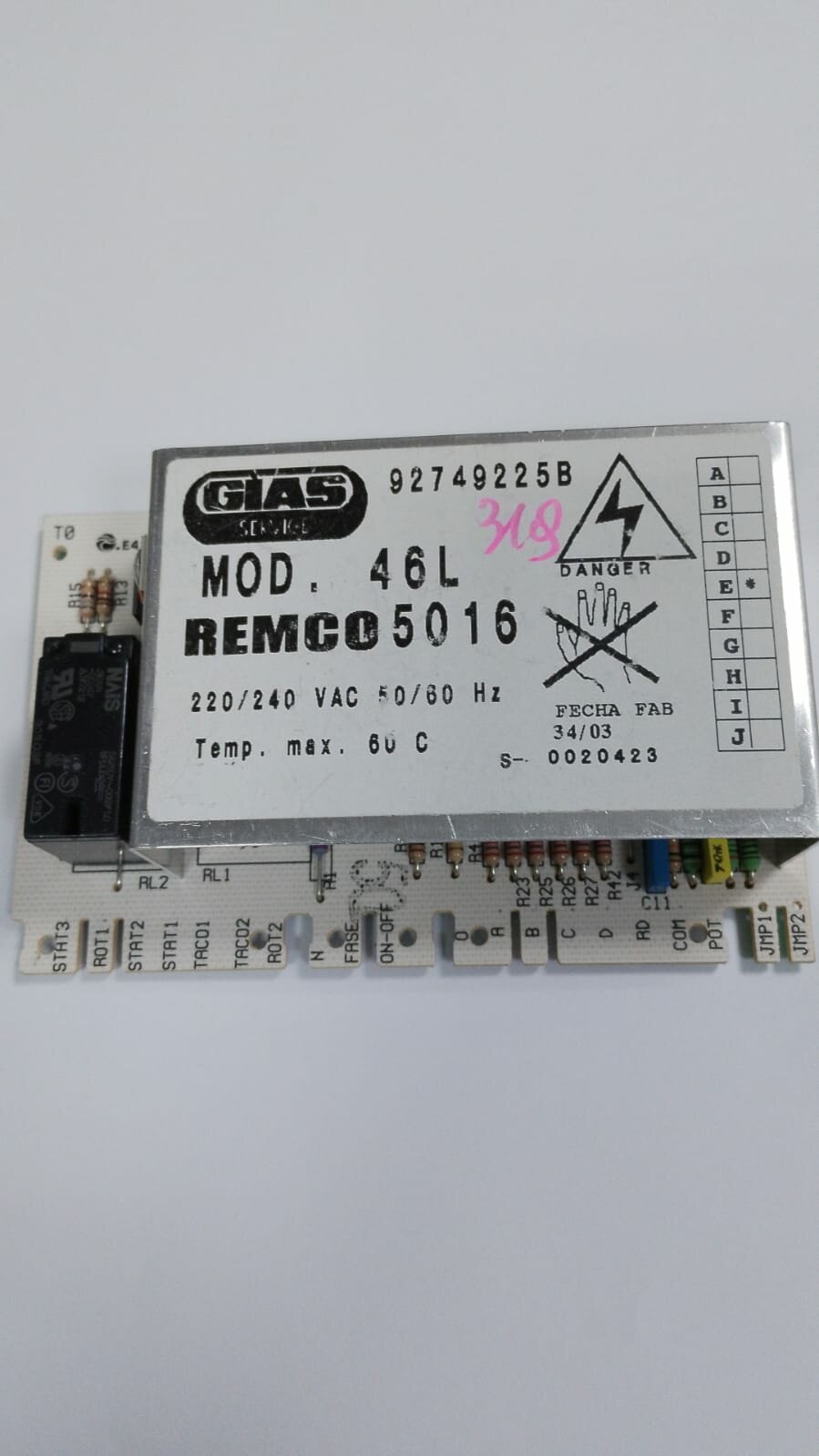 Электронный блок управления стиральной машины Candy / Zerowatt REMCO 5016