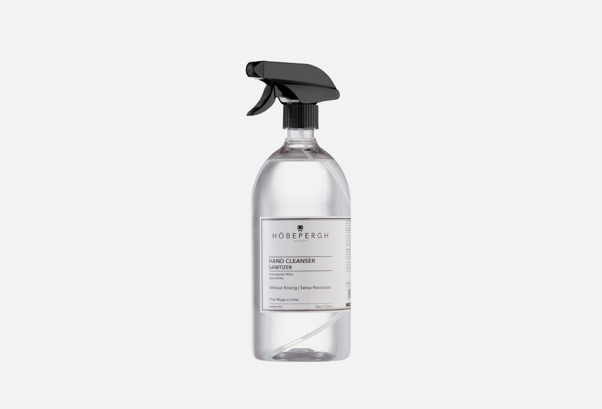 Спрей для рук HOBEPERGH Hand Cleanser Sanitizer 1000 мл