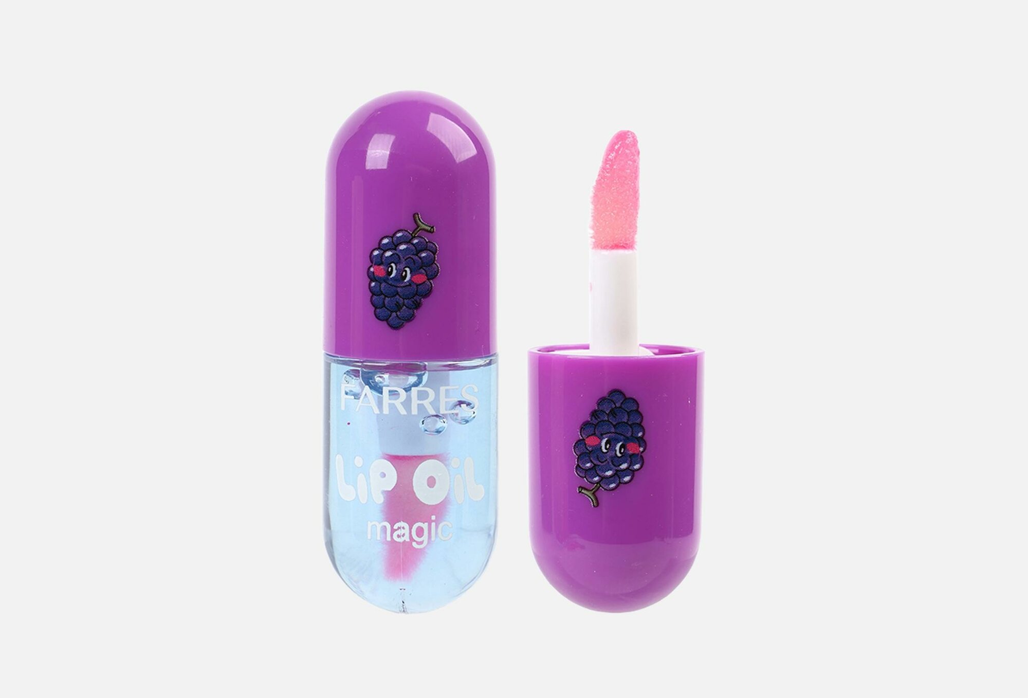 Блеск для губ (в ассортименте) FARRES Magic Fruit 1 мл розовый