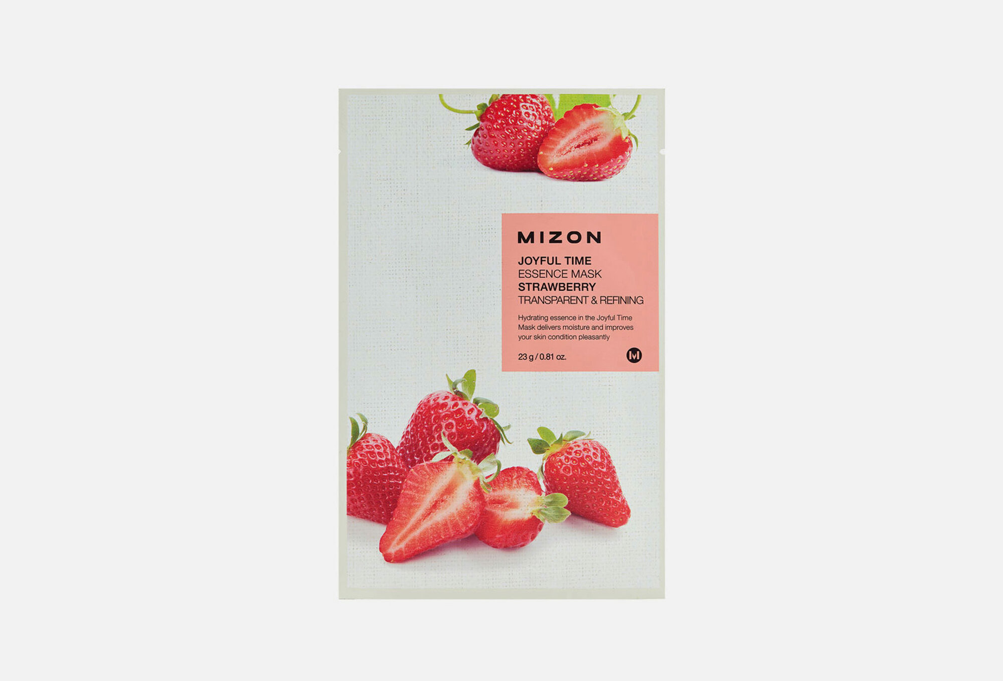 Тканевая маска для лица MIZON Joyful Time Strawberry